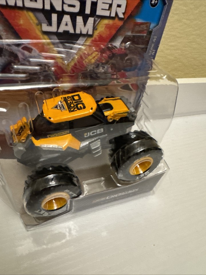 2025 SPIN MASTER MONSTER JAM JCB DIGATRON SERIES 41 - BRAND NEW TRUCKS ...