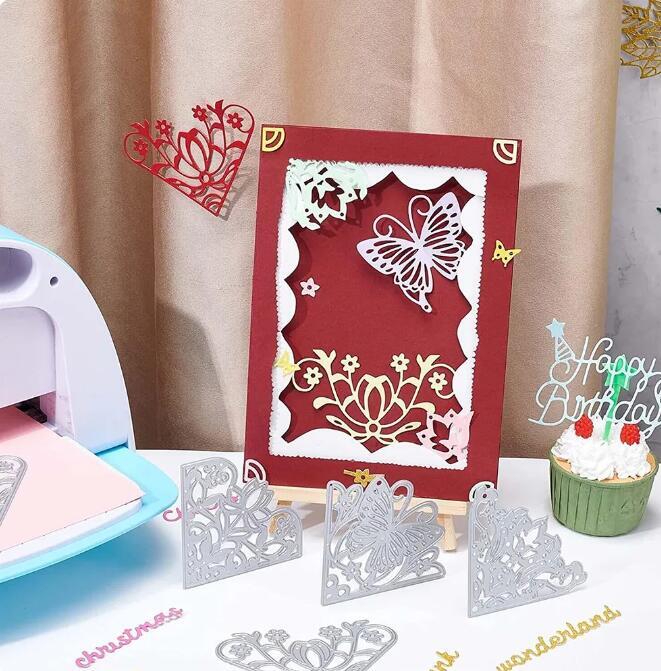 Embossing Tools Flower Frame Lace Metal Cutting Dies - Embossing ...