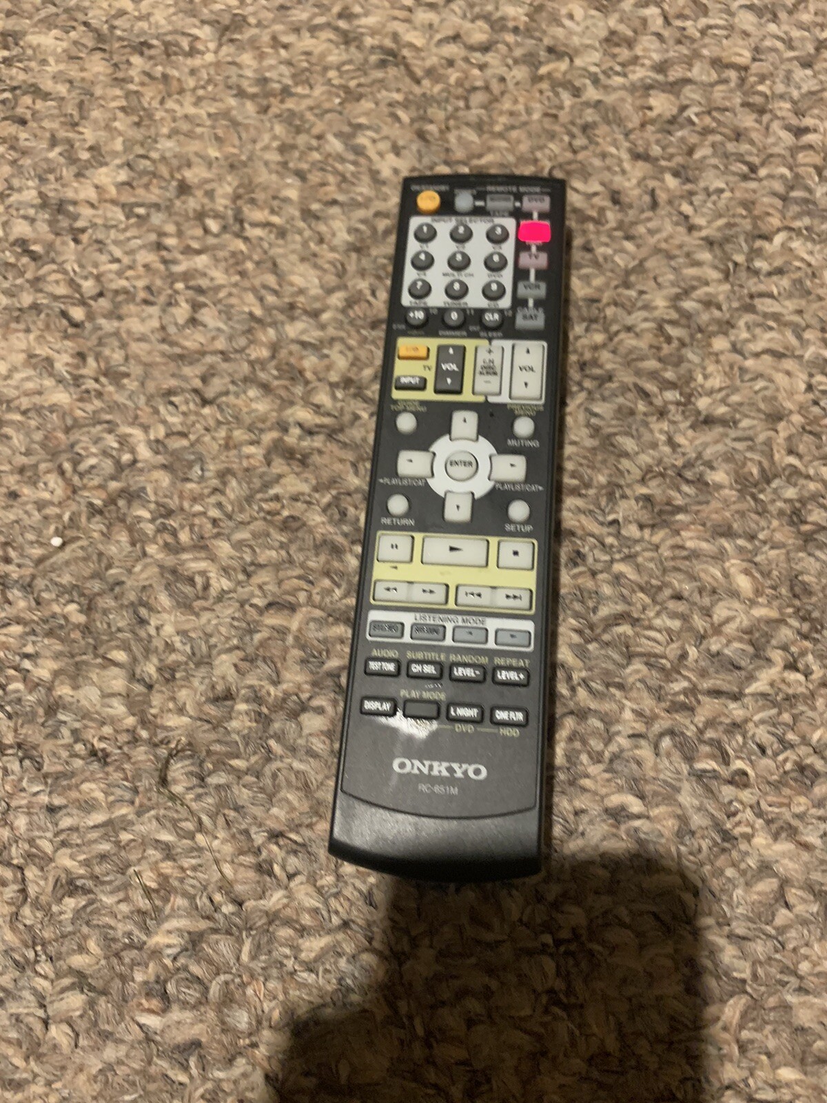 Onkyo RC-651M authentic original tested working tv sat dvd vcr cd ...