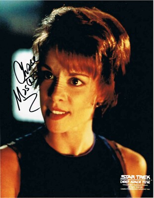 CHASE MASTERSON AUTOGRAPHED 8x10 PHOTO as LEETA on STAR TREK Deep Space ...