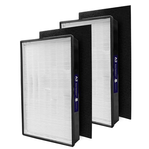 A2 Filter Replacement for 3M Filtrete Room Models FAP-C02-A2 6 Piece ...