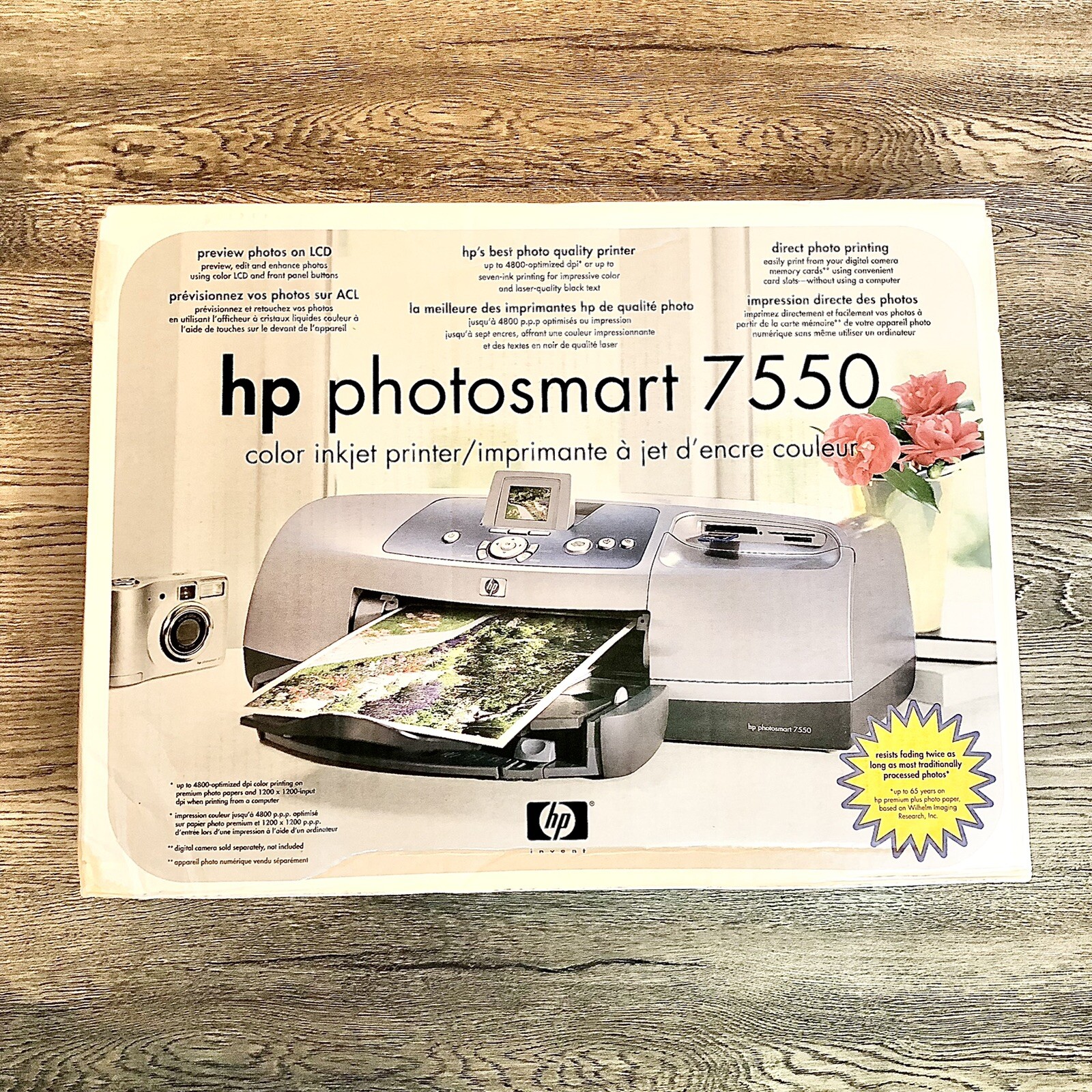 HP PhotoSmart 7550 Standard Inkjet Printer for sale online | eBay