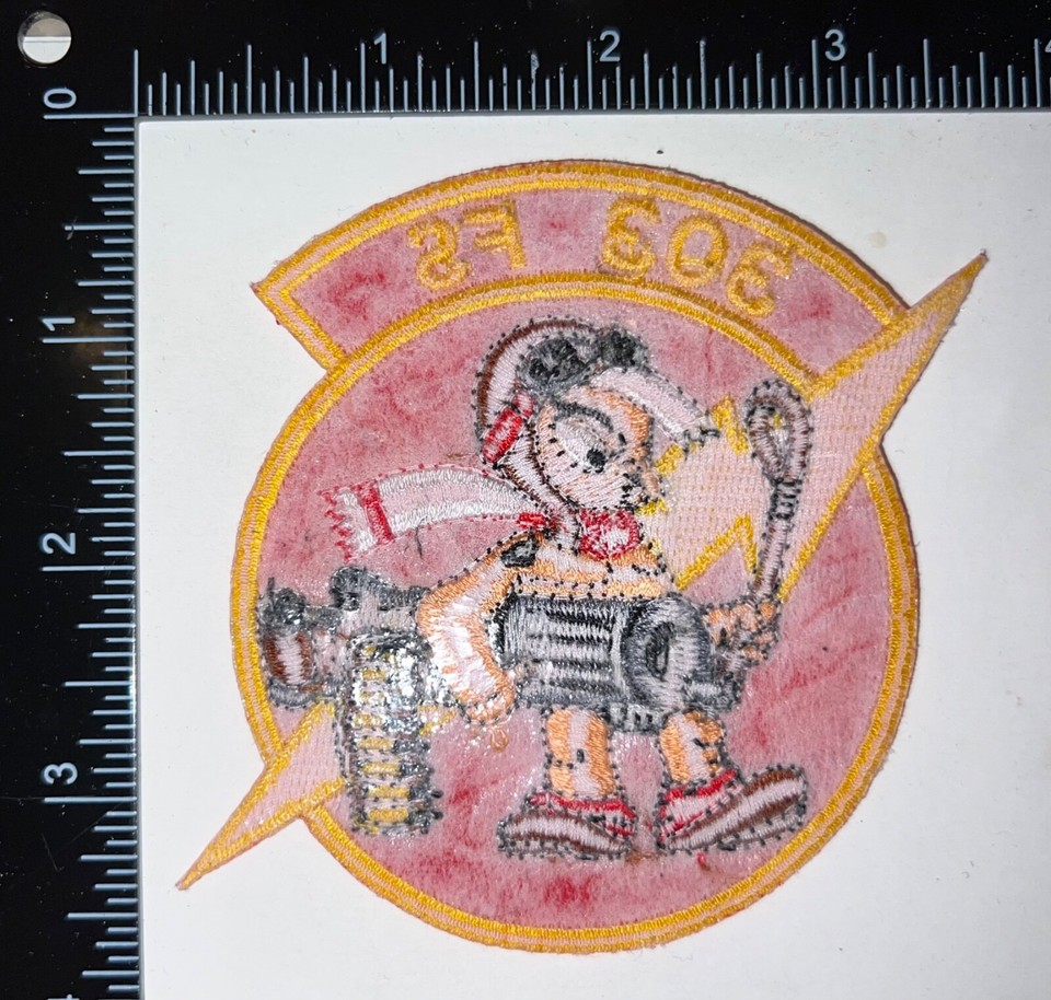 USAF US Air Force 303rd Fighter Squadron Patch | eBay