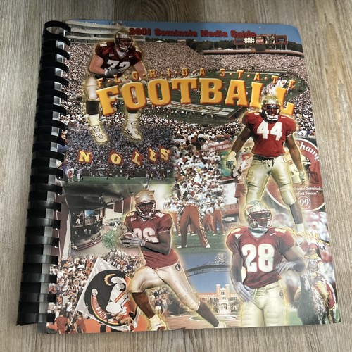 Florida State Football 2001 Media guide Embossed Cover | eBay