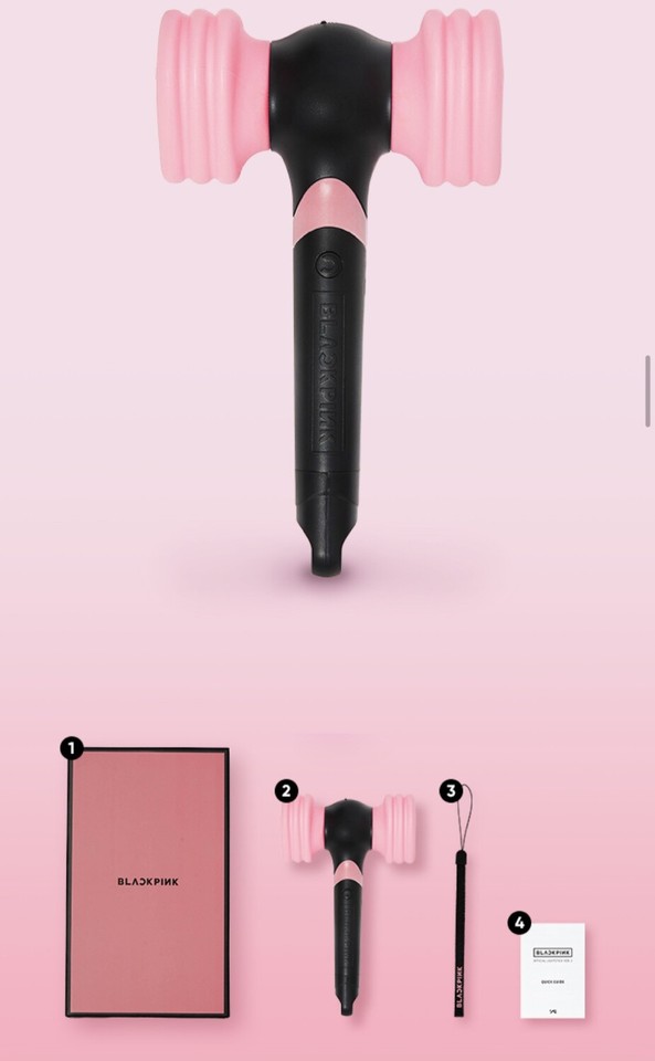 official BLACKPINK Lightstick third-generation powder hammer without ...