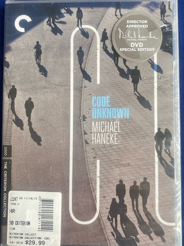 Code Unknown DVD Haneke Criterion Collection Factory Sealed | eBay