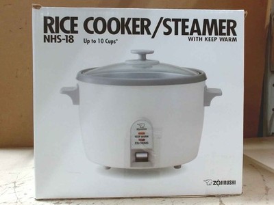 Zojirushi NHS-18 10-Cup Nonstick Pot Rice Cooker $154 - READ | eBay