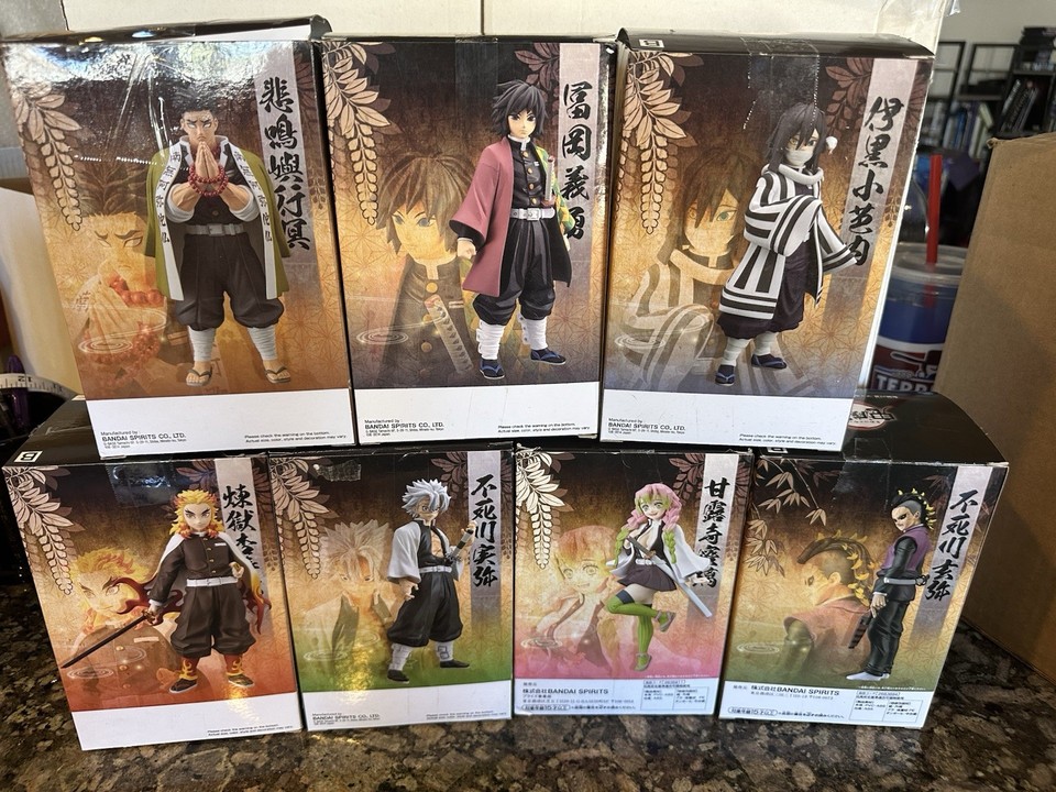 Demon Slayer Figure Set | eBay