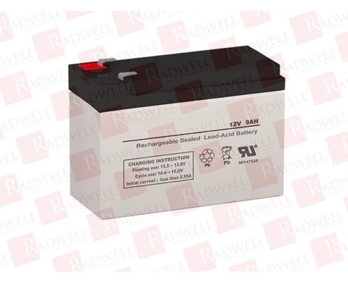 RADWELL VERIFIED SUBSTITUTE RBC116-SUB-BATTERY / RBC116SUBBATTERY ...