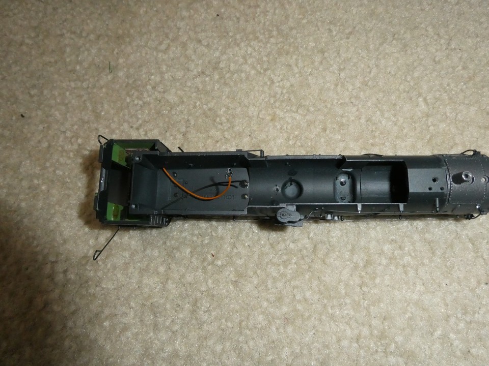 MTH HO Scale Diecast Steam Locomotive Body or Shell 1737 6.5" Long | eBay