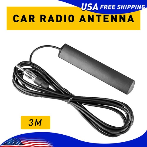 Car Interior Hidden Amplified Antenna Electronic Stereo AM/FM Radio ...