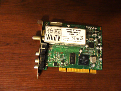 Hauppauge WinTV-PVR-150 26582 LF Rev F0B2 NTSC/NTSC-J TV Tuner Card | eBay