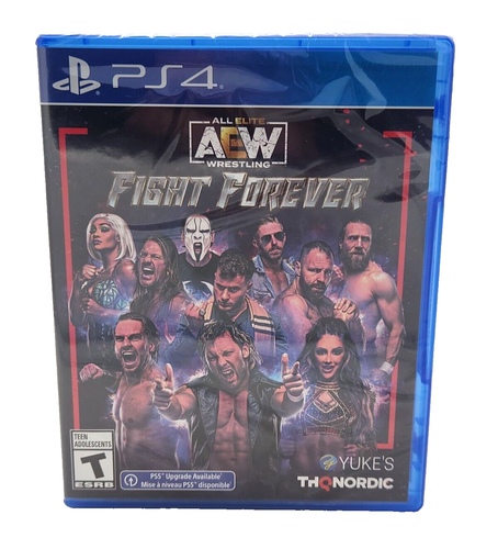 Aew: Fight Forever - Sony PlayStation 4 PS4 - Brand New Factory Sealed ...