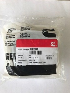 ORIGINAL CUMMINS 5.9L FRONT MAIN CRANKSHAFT OIL SEAL AND WEAR SLEEVE ...