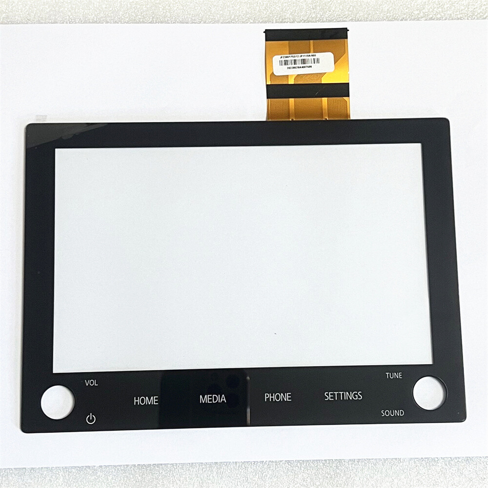 8" Touch Screen Glass Digitizer 2 Knobs 80Pins For Mitsubishi Outlander ...