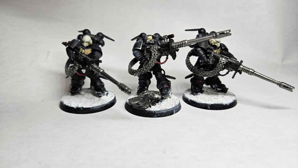 Warhammer 40K Space Marine Raven Guard Primaris Supressor Squad | eBay