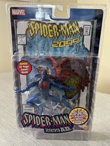 Toy Biz Spider-Man Classics 2099 AD Marvel Legends Figure Comic 2001 ...
