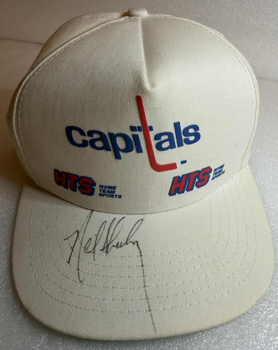 1980s Neil Sheehy Signed Washington Capitals Hat | eBay