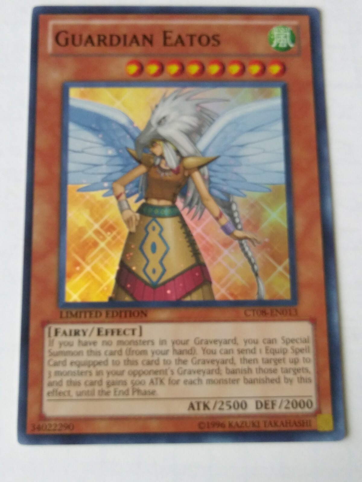 GUARDIAN EATOS-x1 Super Rare-Konami Yugioh-CT08-EN013 | eBay