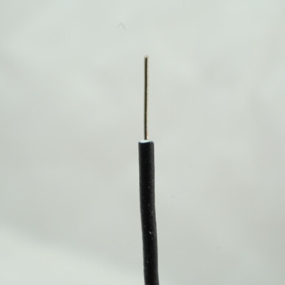 100ft Precut and Stripped 28 AWG Solid Core Wire 300V 28 gauge Black | eBay