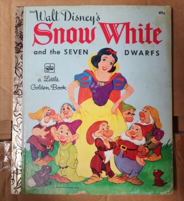 Walt Disney's~Snow White and the Seven Dwarfs~ A Little Golden Boo Lk ...