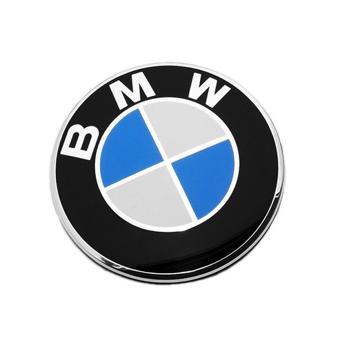BMW 528i 535i 550i 640i 650i F10 F06 F07 Front Hood Logo Emblem Roundel ...