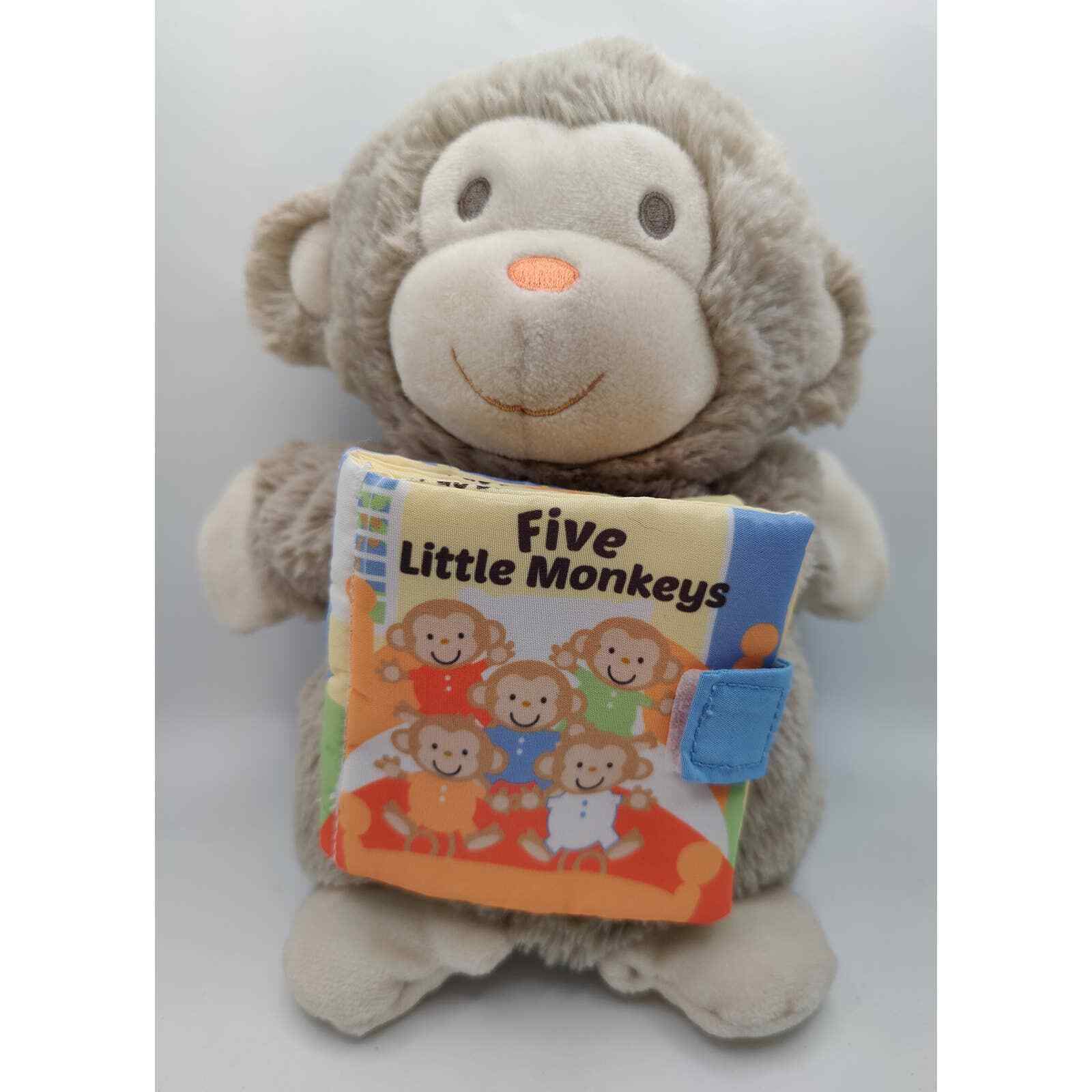 Five Little Monkeys Puppet with Soft Story Book | eBay