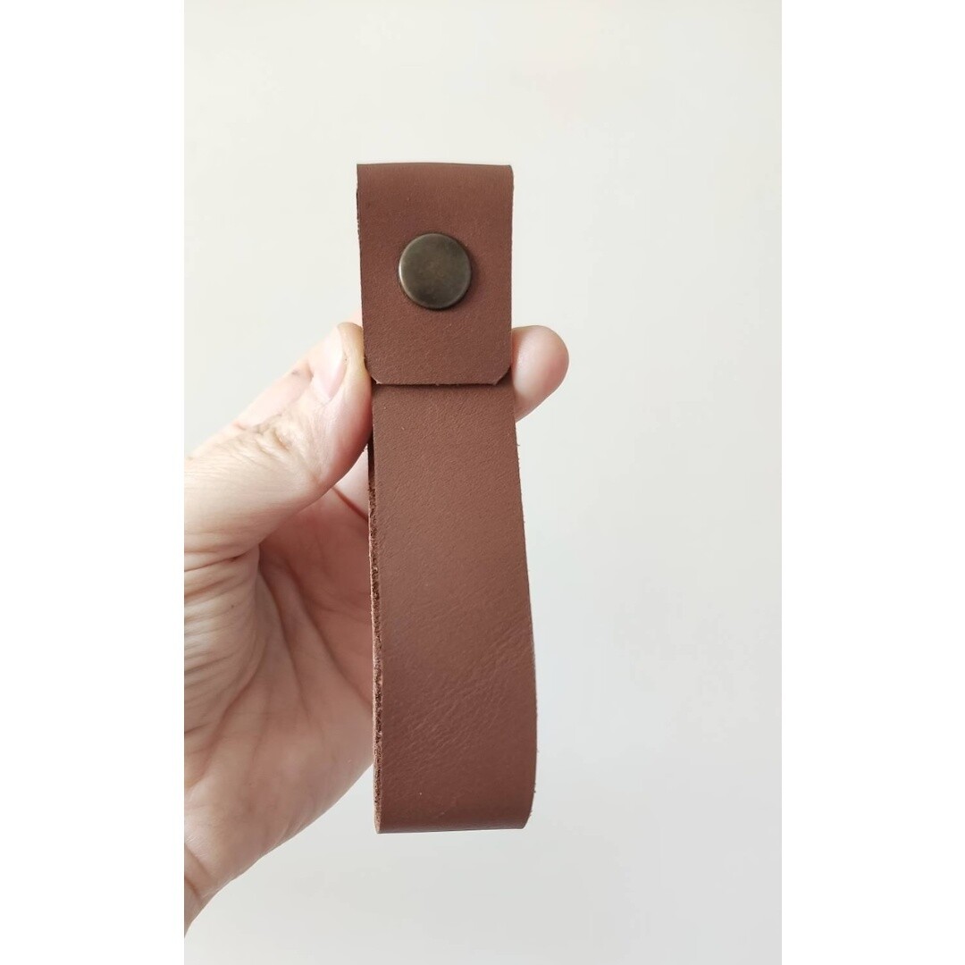 Small Leather Wall Hanging Strap, Rod Holder, Oar Paddle Towel Hanger ...