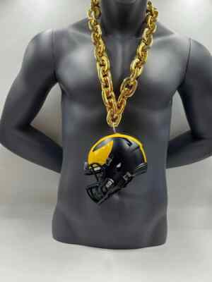Helmet Chain Michigan Wolverines Helmet Chain | eBay