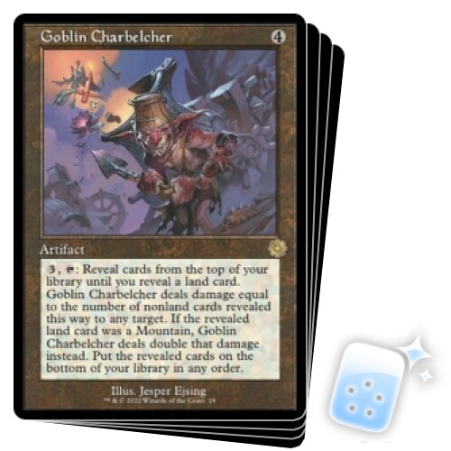 GOBLIN CHARBELCHER X4 The Brothers' War Retro Artifacts Magic MTG MINT ...