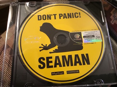 SEAMAN * DISC ONLY* Japanese Sega Dreamcast System *USA Seller* | eBay