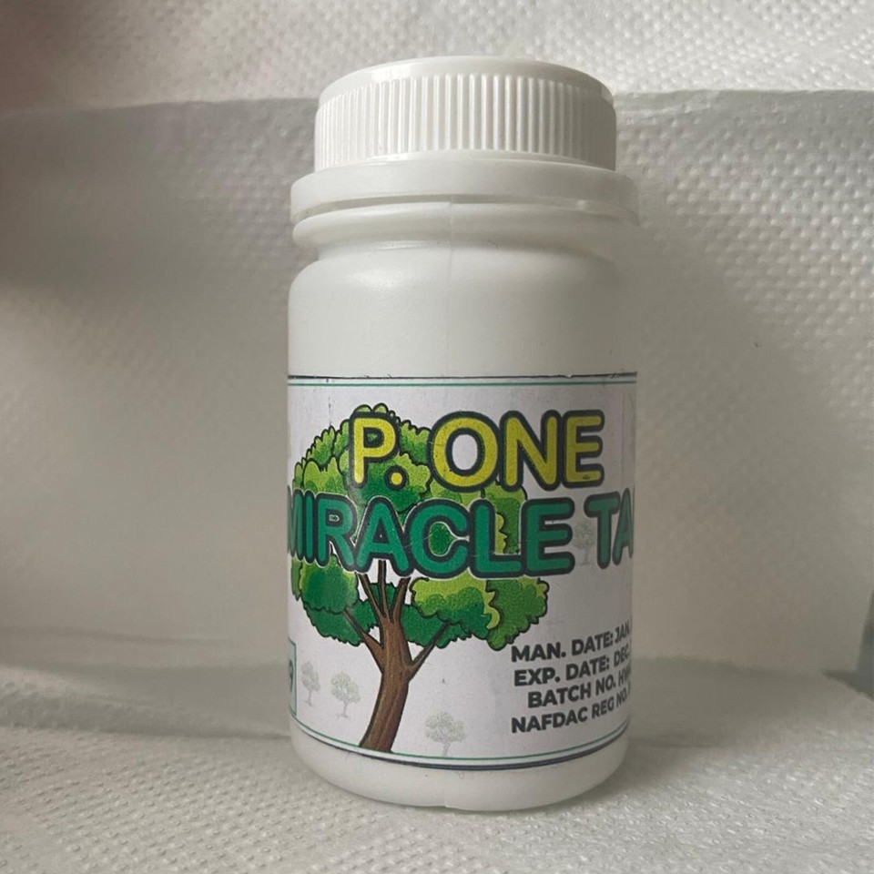 P. one Miracle Tab Pills Pain Supplement Original Made in Ghana USA ...