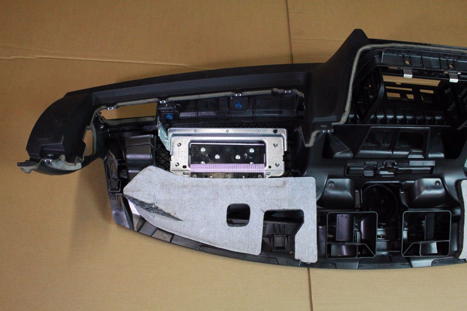 BMW E90 E91 E92 E93 3 SERIES BLACK DASH PANEL DASHBOARD RHD WITH ...