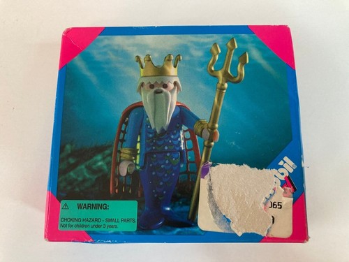 Vintage 1997 Playmobil Special 4545 King Neptune Triton Merman Unopened ...
