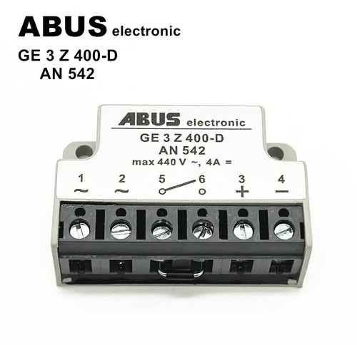 ABUS electronic GE 3 Z 400-D AN 542 max 440 V~ 4A= Half wave rectifier ...