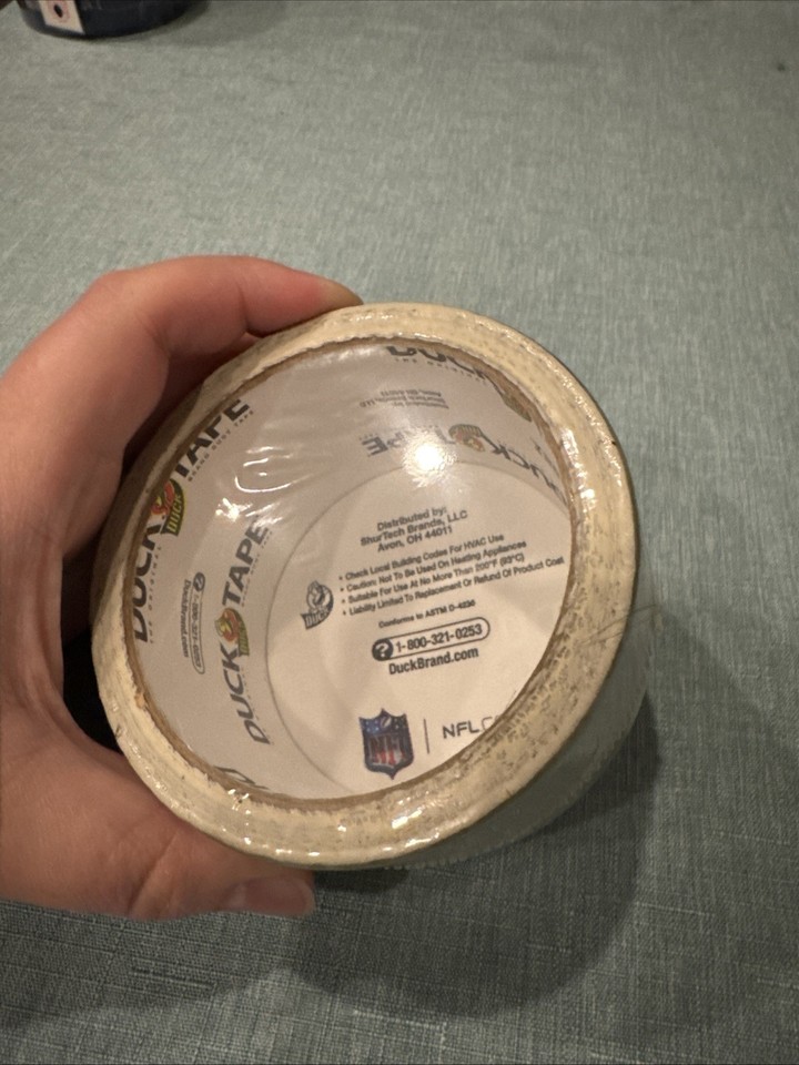 Discontinued Rare Saints NFL Duck Duct Tape 10yds x1.88in New Sealed ...