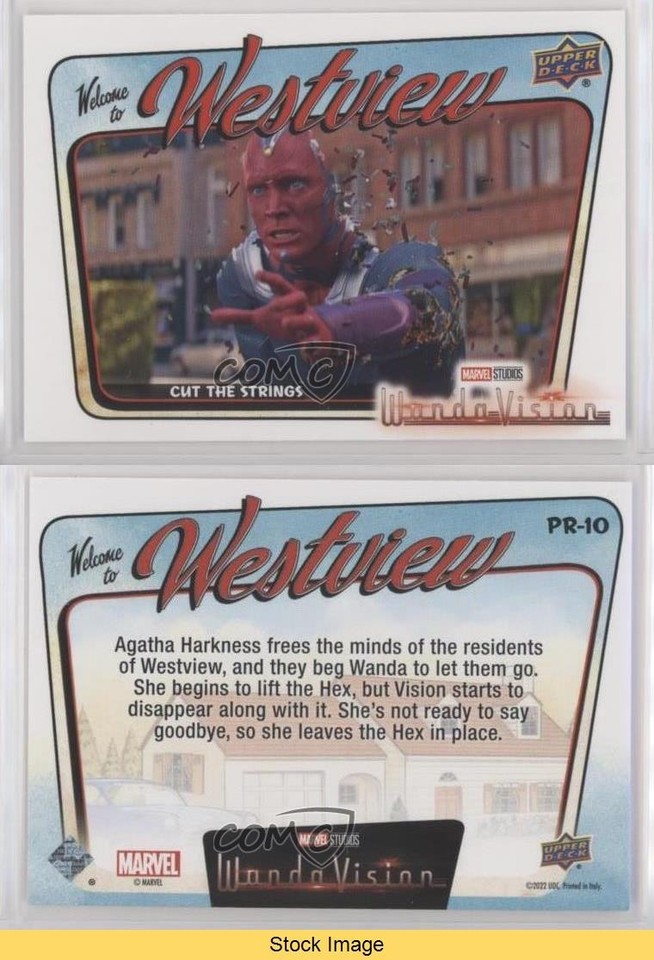 2022 Marvel Studios' WandaVision Welcome to Westview Vision Fading READ ...