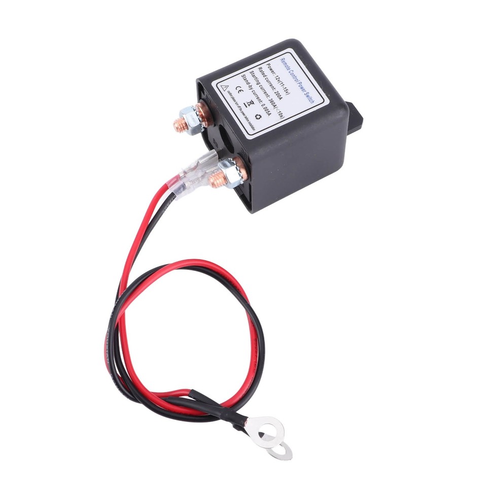 (12V 200A)Car Battery Disconnect Switch Power Cut Off Kill Switch With ...