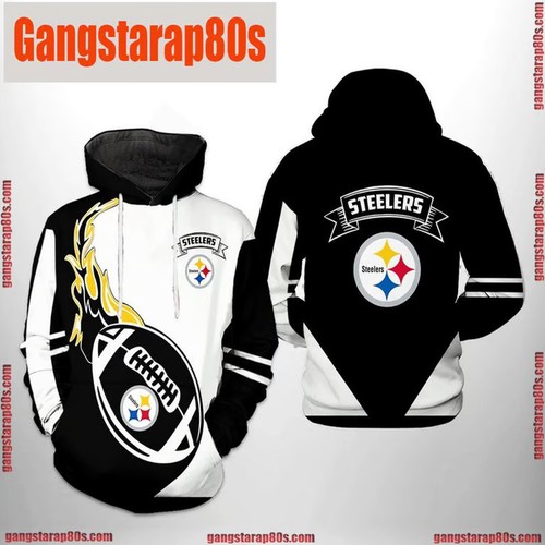 NFL S.t.eelers Classic All Over Print Unisex Hoodie | eBay