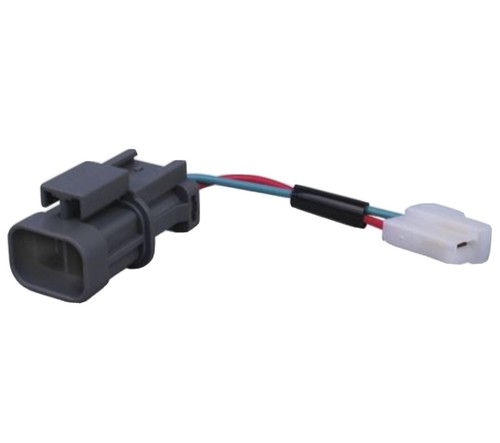 Hitachi or Mitsubishi Alternator Plug Adaptor Oval to T Plug S/L ...