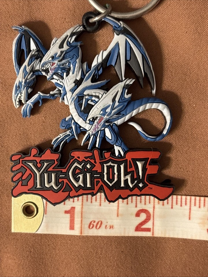 Yugioh Keychain Blue-Eyes Ultimate Dragon Key Chain Funimation 1996 ...