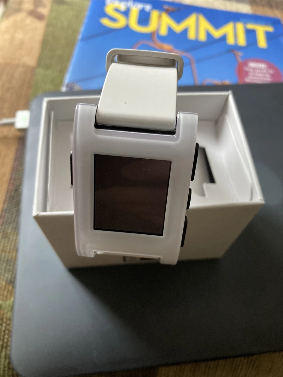 Pebble Smartwatch White