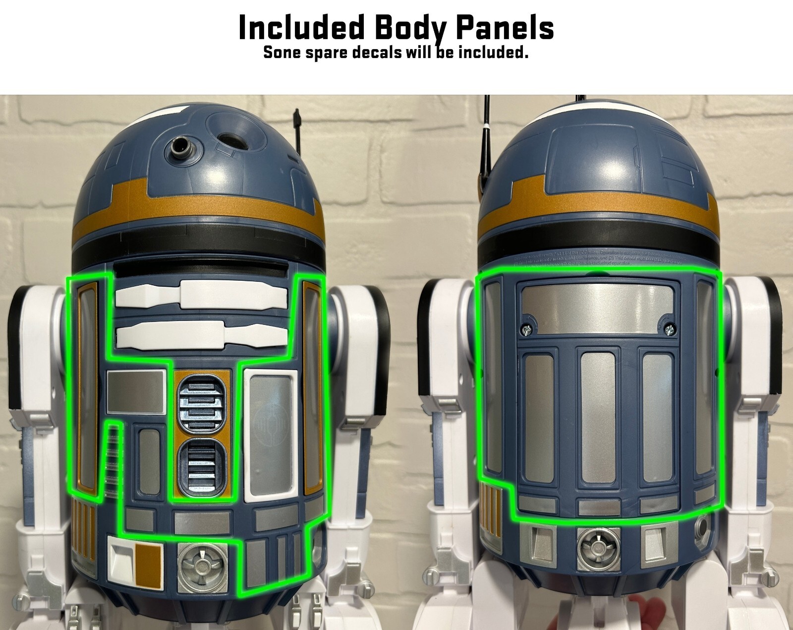 Stickers for Droids- Droid Depot style R-Series Decals - Easy to ...