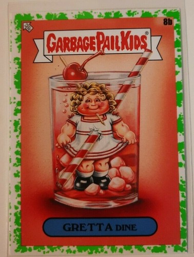 2021 Topps Garbage Pail Kids GPK Food Fight GRETTA DINE Card #8b Booger ...