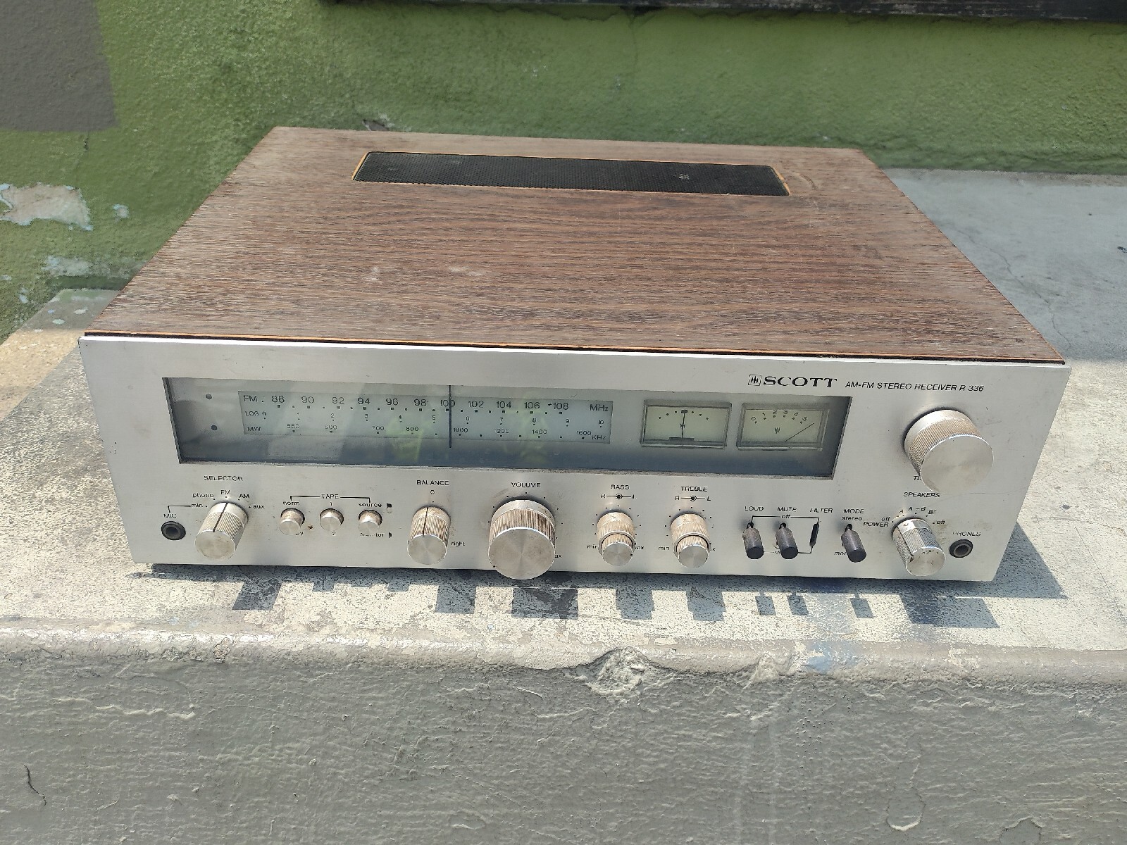SCOTT AM/FM Stereo Synthesized RECEIVER Model R 336 Parts/Repair | eBay