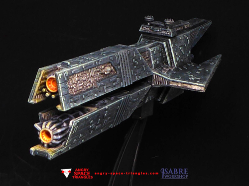 Painted Aggressor Star Destroyer for Star Wars Armada (non-official ...