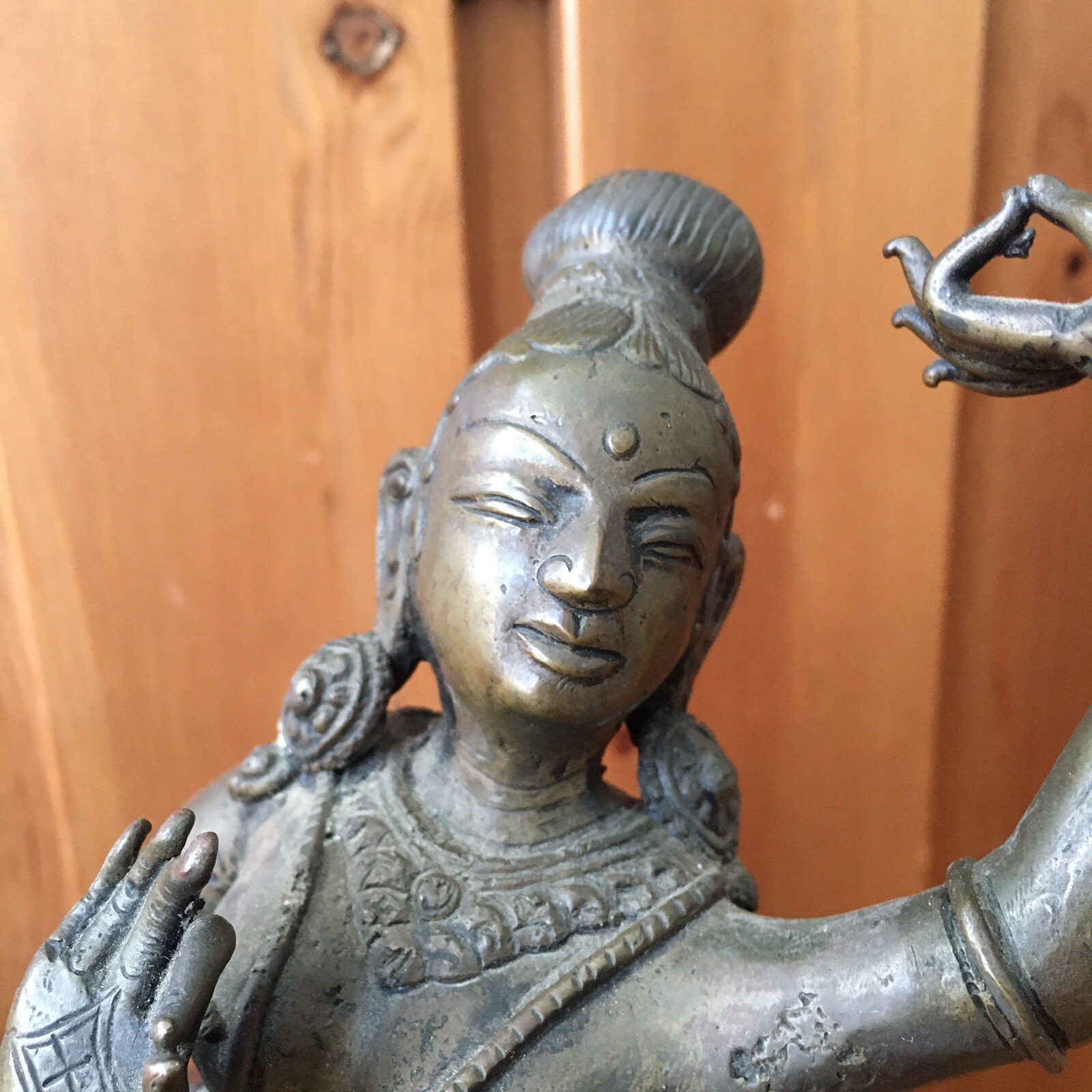 Antique DAKINI BRONZE STATUE TIBETAN INDIA CHINESE BUDDHIST Nude ...