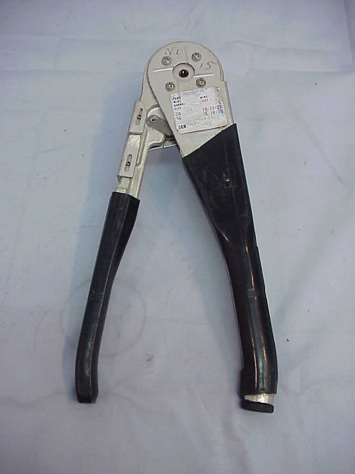 Buchanan 10692 Mil-Spec MS3191-1 Ratchet Hand Crimp Tool w/11-7771-5 ...
