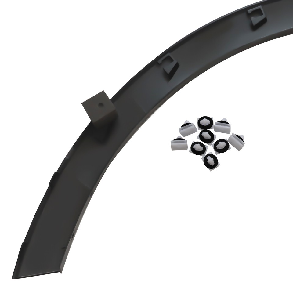 1 Pair Fender Flares Rear Fenders For Ford Explorer 2011 2012 2013 2014 ...