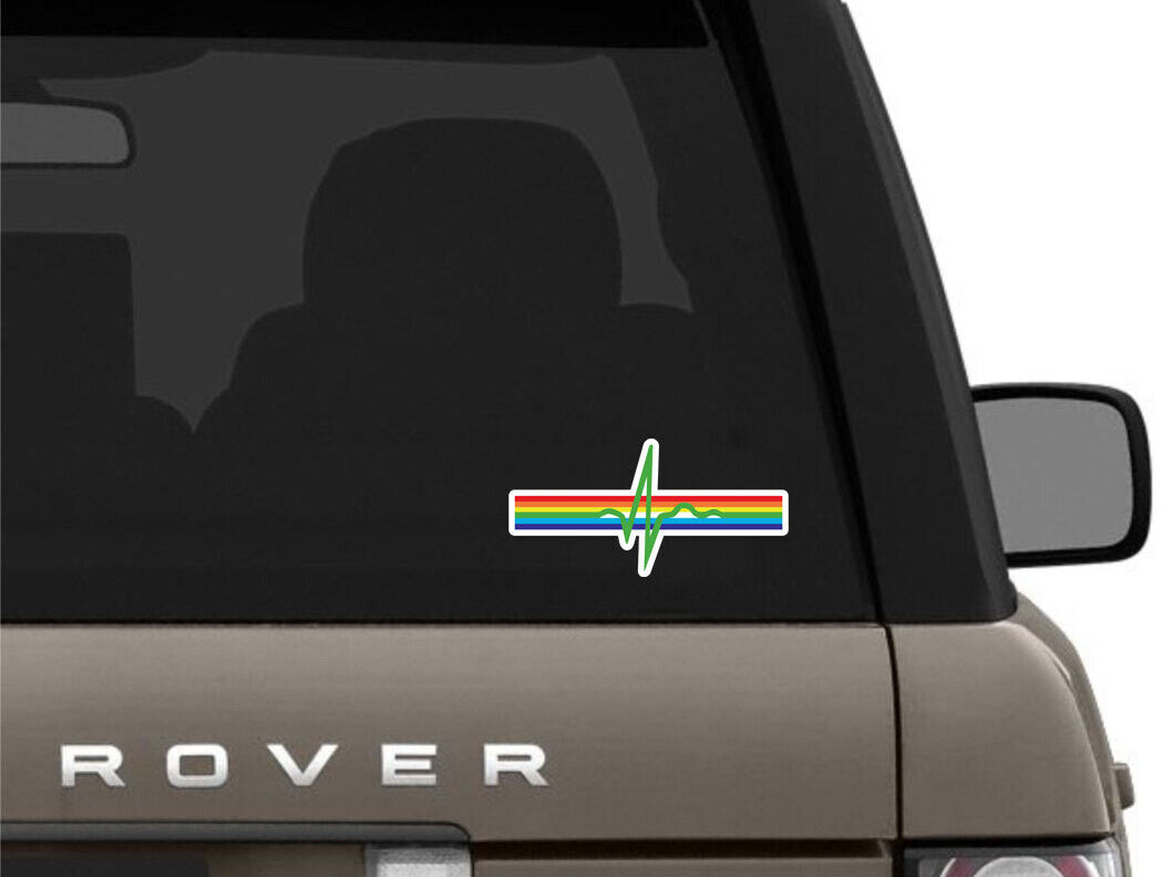 Pink Floyd rainbow Logo Sticker / Vinyl Decal | 10 Sizes!! with ...